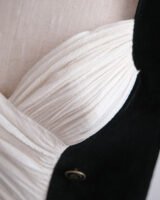 CHANTAL THOMASS 1994 Claudia Schiffer Velvet Set (XS) - Emerieu