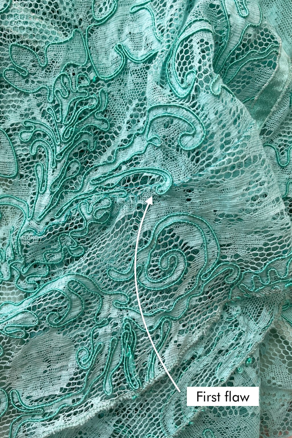 VERSACE 2000 Gisele Bündchen Mermaid Turquoise Gown (S) - Emerieu