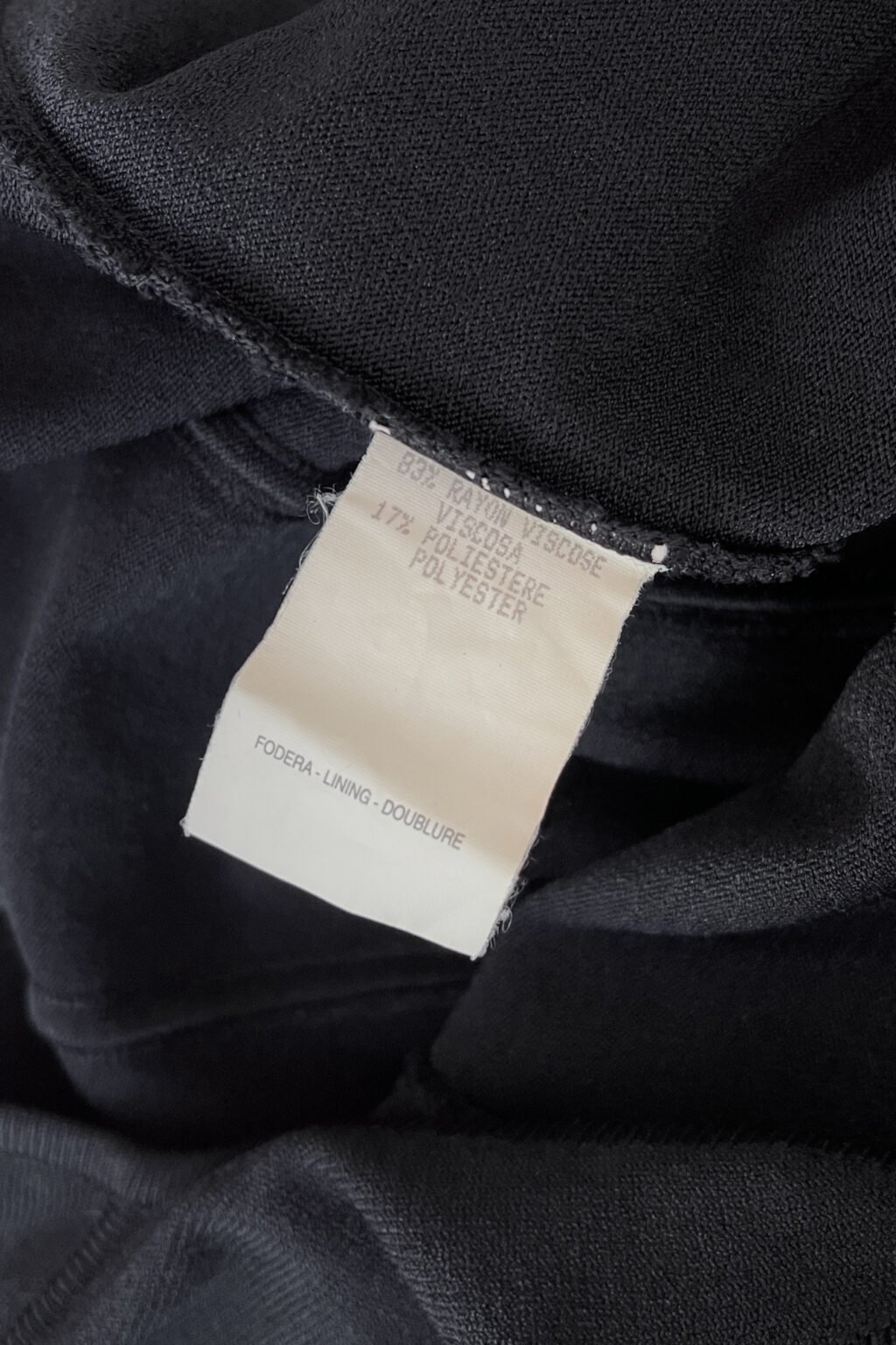 GUCCI 1999 Black Bodycon Dress (S-M) - EMERIEU