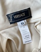 VERSACE 2005 Turtleneck Keyhole Bodycon Dress (L) - Emerieu