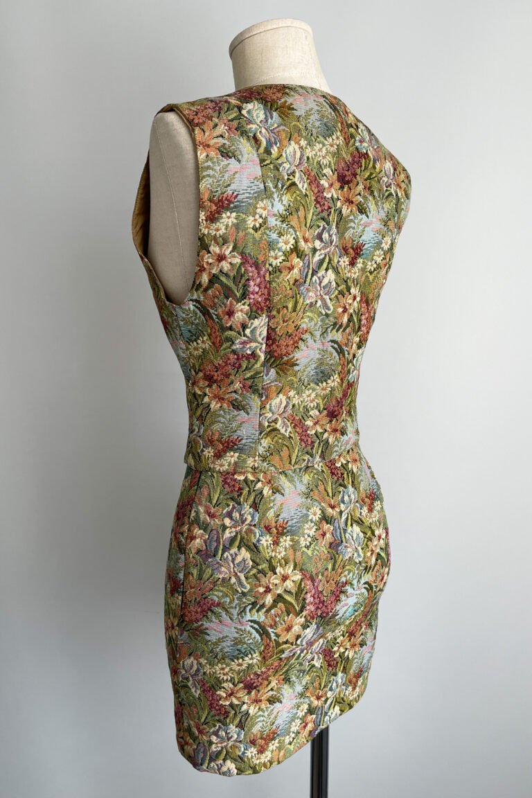 CHANTAL THOMASS 1990 Floral Tapestry Set (XS) - Emerieu