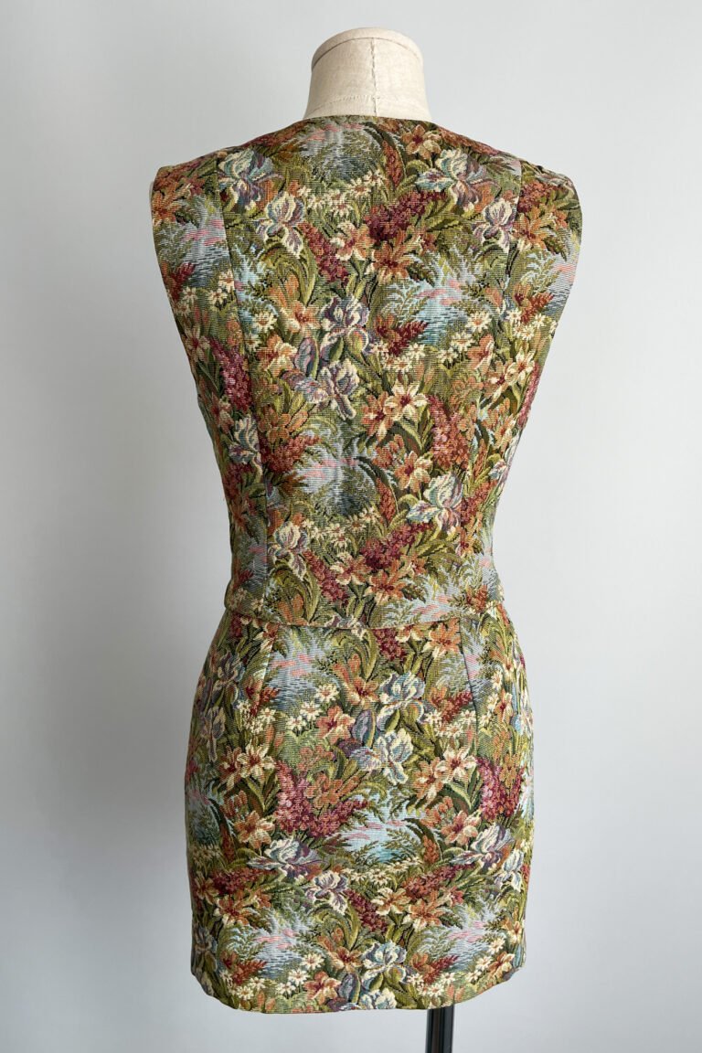 CHANTAL THOMASS 1990 Floral Tapestry Set (XS) - Emerieu