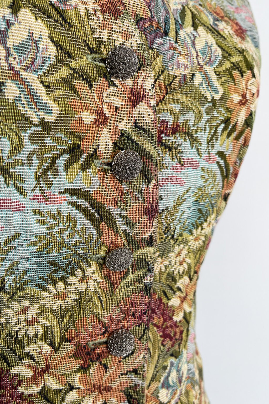 CHANTAL THOMASS 1990 Floral Tapestry Set (XS) - Emerieu