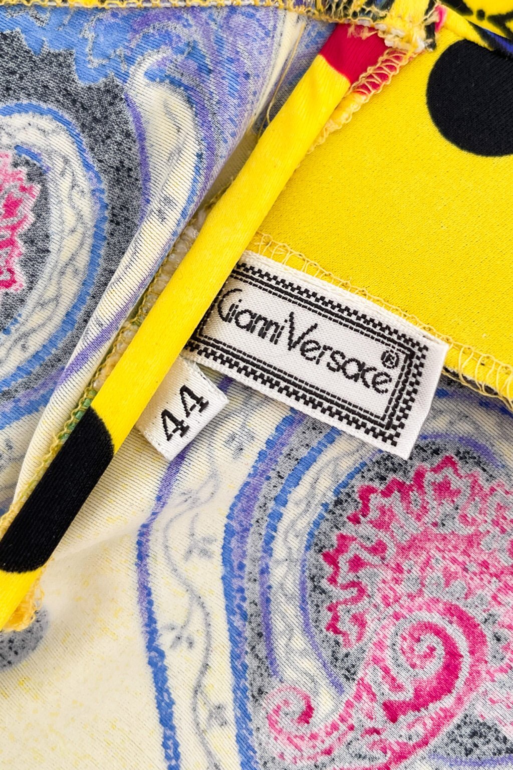 VERSACE 1991 Multicolor Bustier Swimsuit (S) - Emerieu