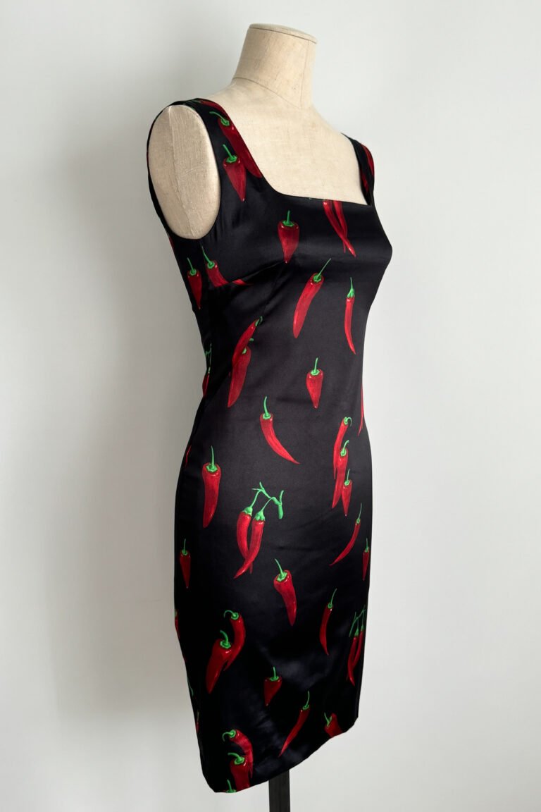 D&G 1999 Kendall Jenner Chili Pepper Dress (XS-S) - EMERIEU