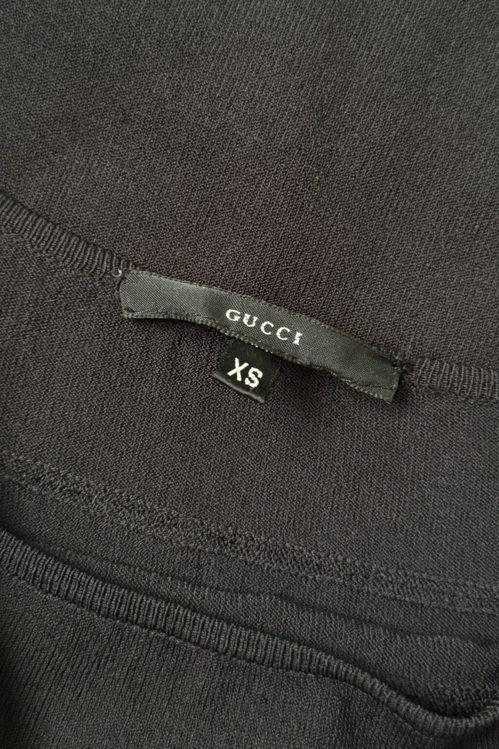 GUCCI 1999 Black Bodycon Dress (XS) - EMERIEU