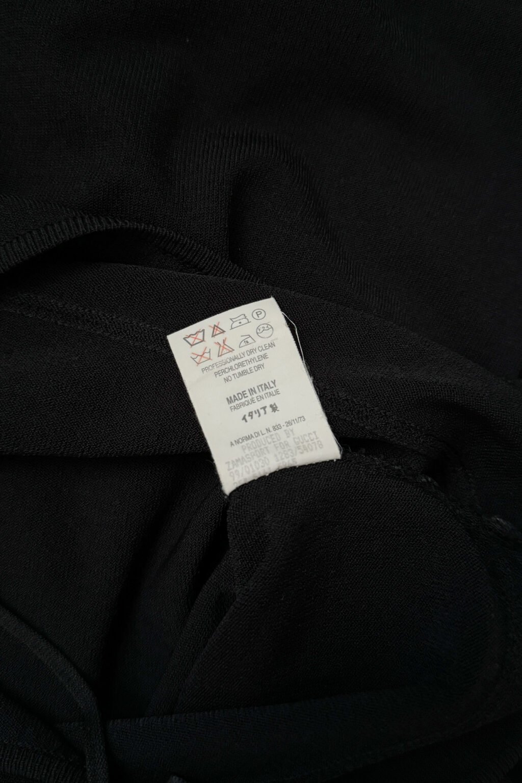 GUCCI 1999 Black Bodycon Dress (XS) - EMERIEU